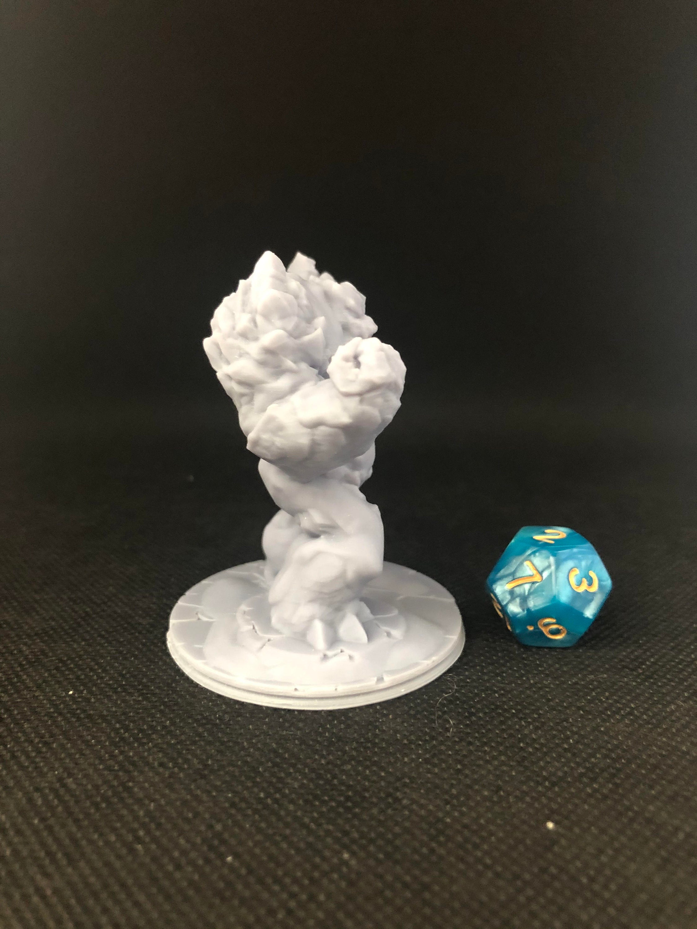 Tabletop/dnd Rock Monster Mini | Etsy