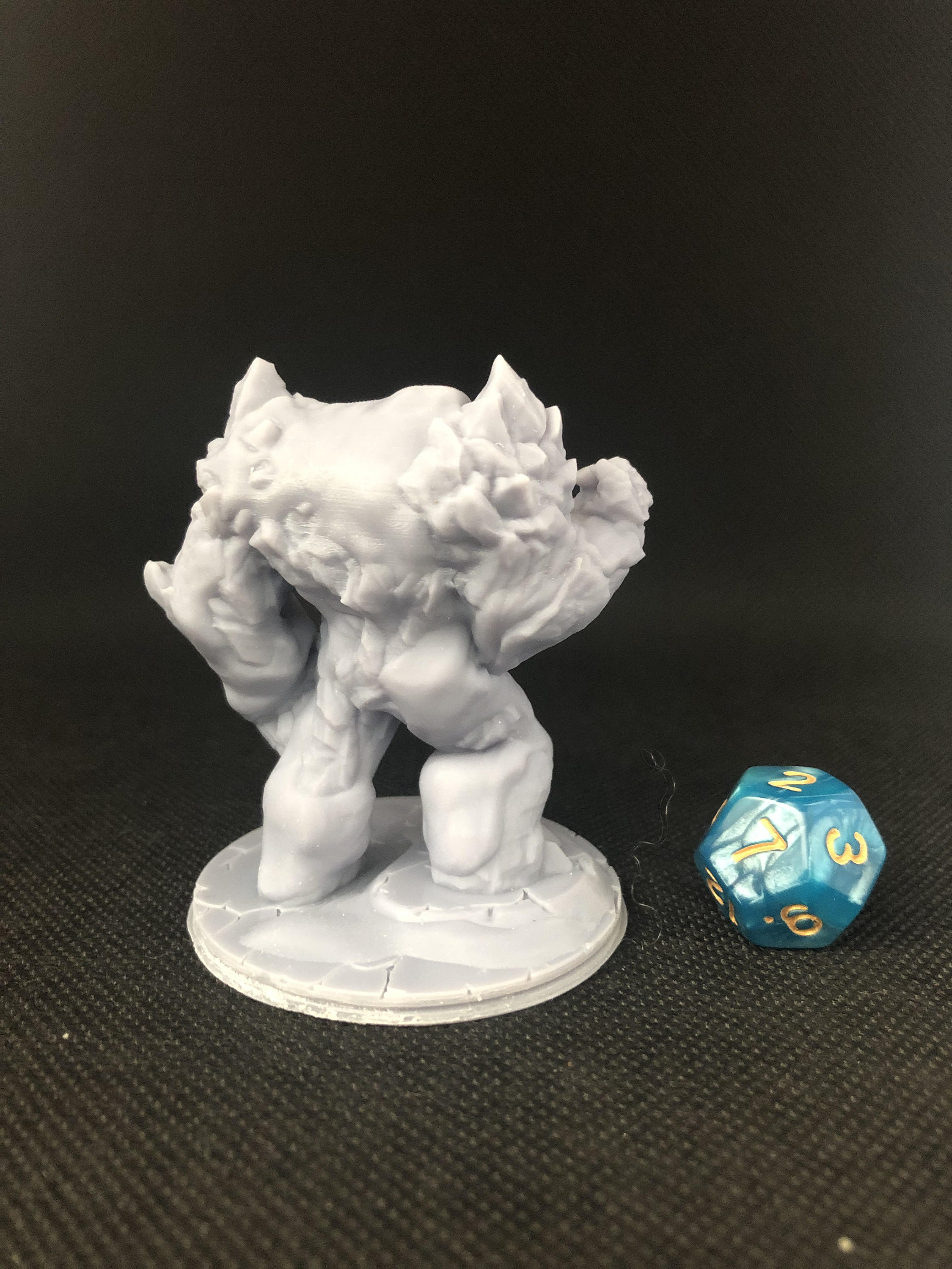 Tabletop/dnd Rock Monster Mini | Etsy