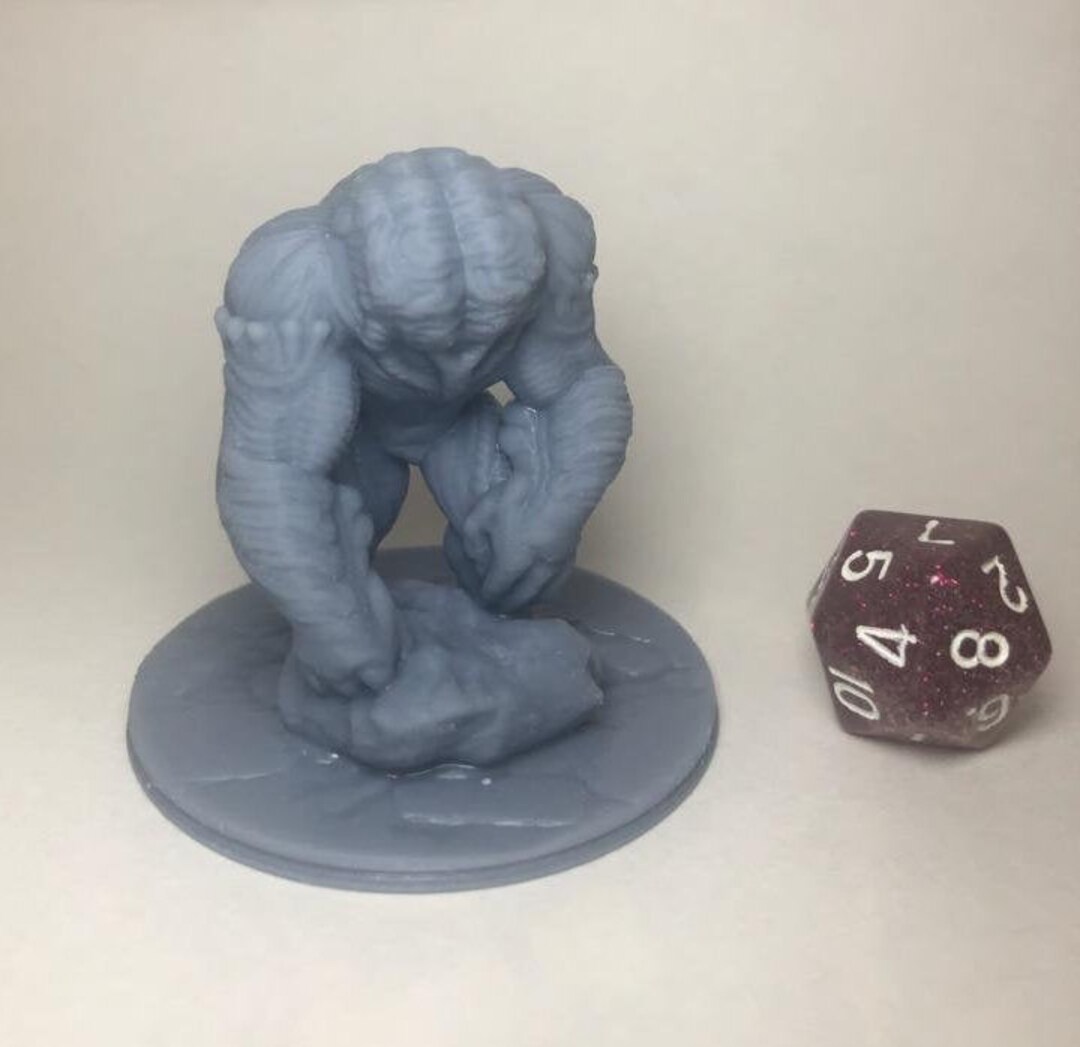 Tabletop/dnd Brain Golem Mini - Etsy