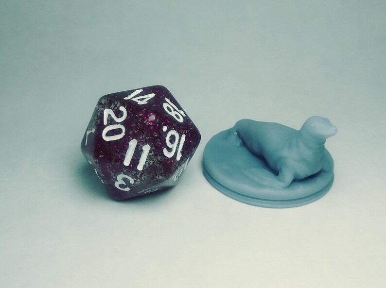 Tabletop/dnd Seal/sea Lion Mini | Etsy