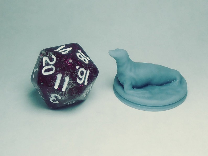 Tabletop/Dnd Seal/Sea Lion Mini | Etsy