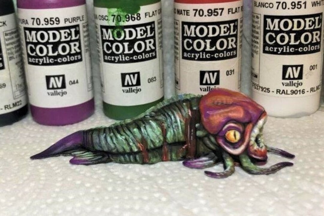 Tabletop/dnd Fish Monster Larva Miniature - Etsy