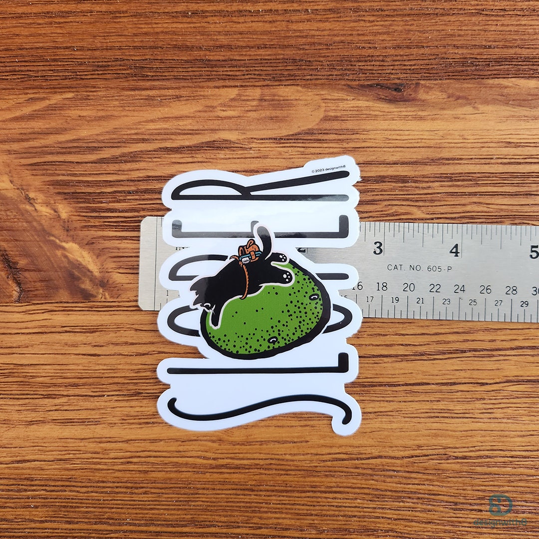 How to Hold a Sloper Climbing Holds as a Cat Kiss-cut Vinyl Sticker ...