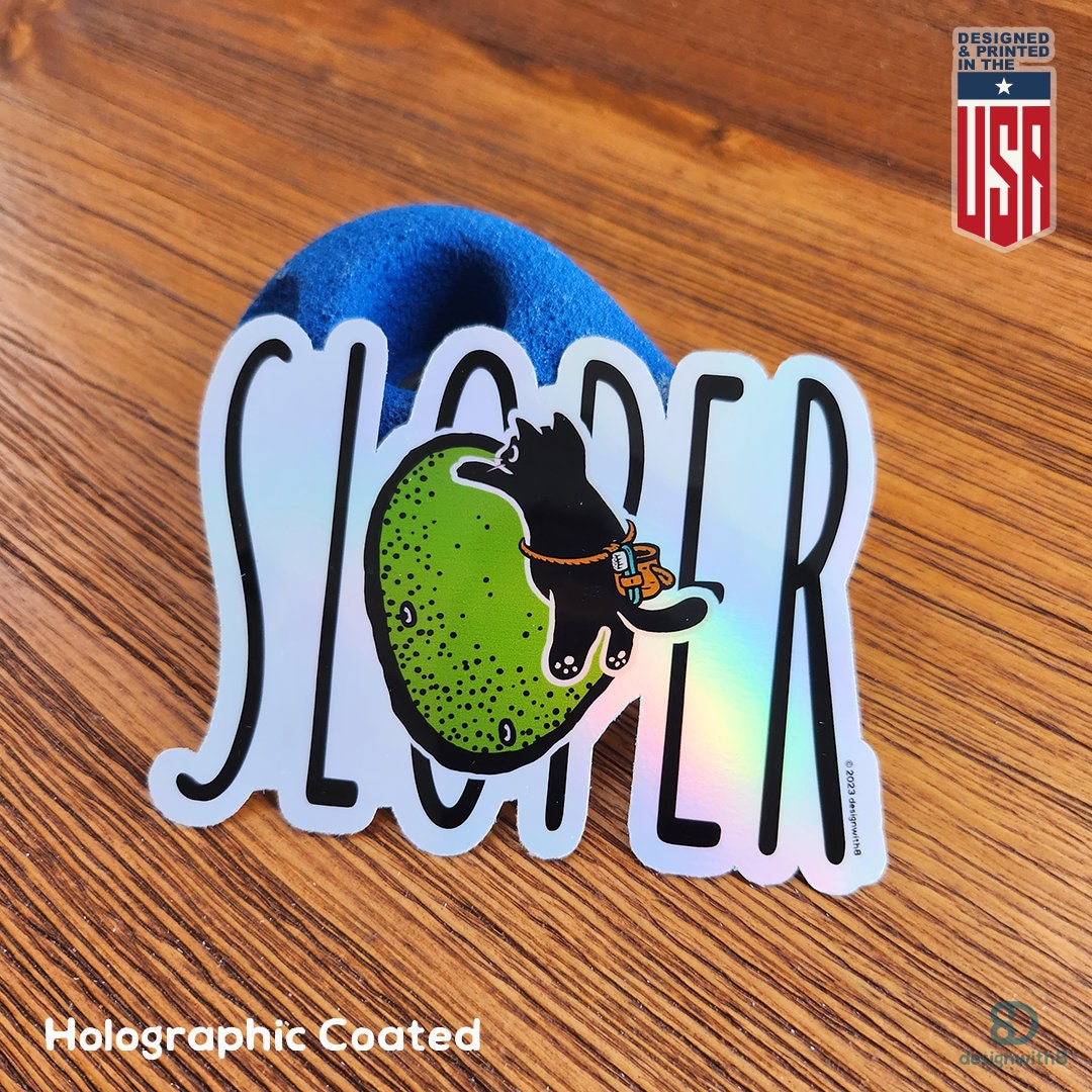 How to Hold a Sloper Climbing Holds as a Cat Kiss-cut Vinyl Sticker ...
