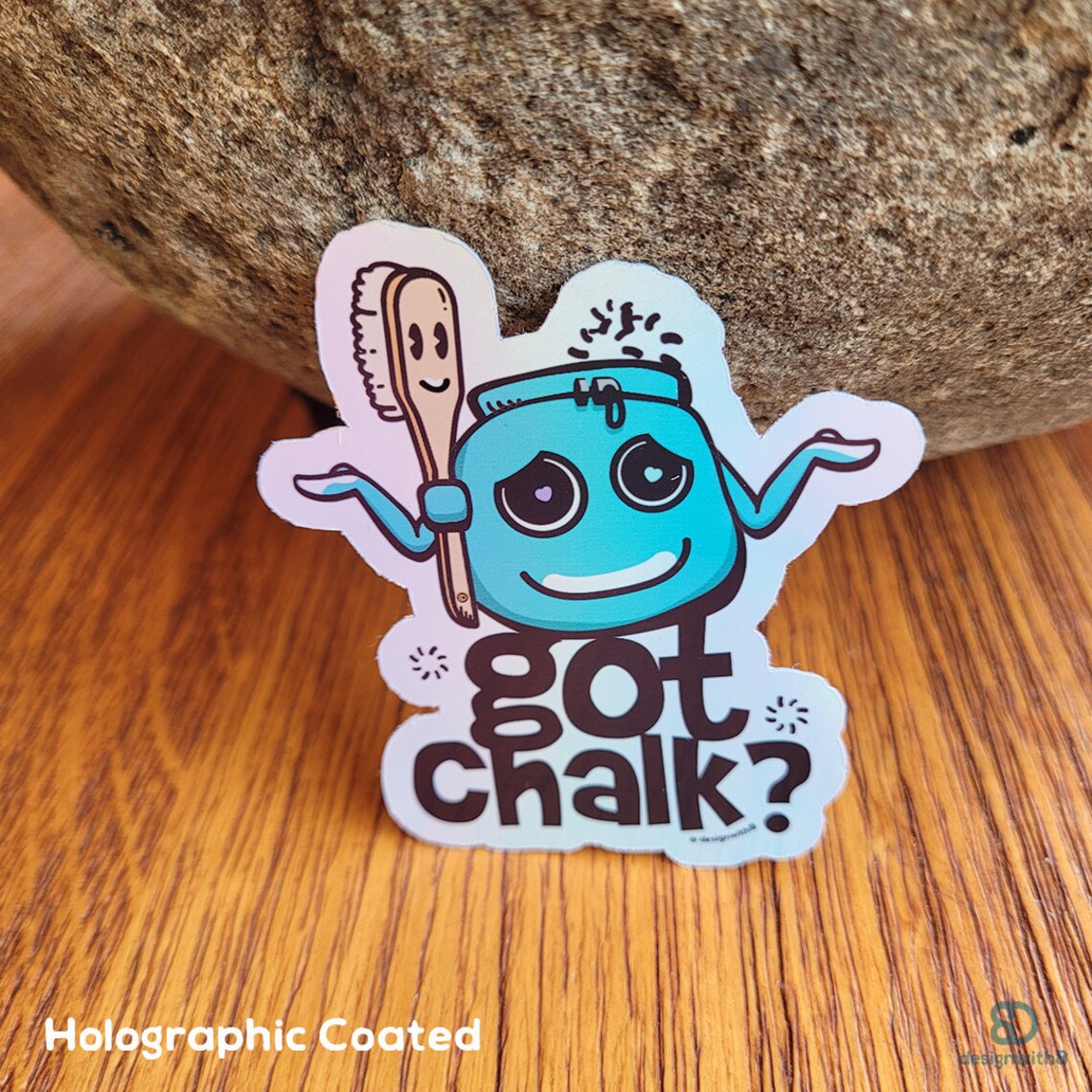 Got Chalk Kiss-cut Vinyl Sticker Rock Climbing Bouldering - Etsy