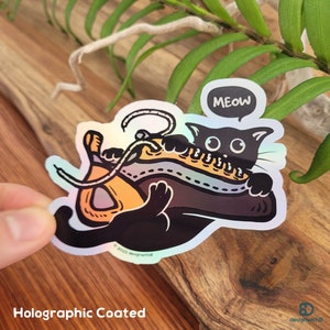 Meow My Climbing Shoes Kiss-cut Vinyl Glossy Coated Sticker | Rock ...