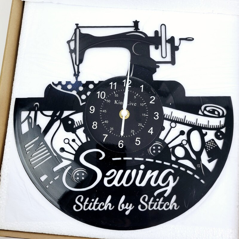 Sewing Room Clock - Etsy