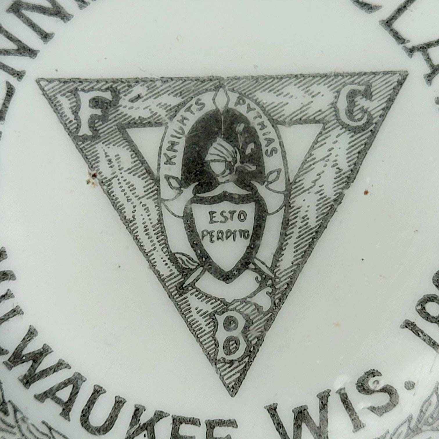 Knights of Pythias FCB Paperweightbiennial Conclavemilwaukee - Etsy