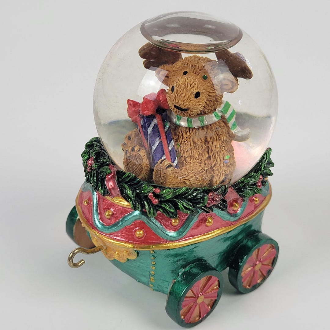 Kirkland Signature Mini Waterglobe Train Set 451919~christmas~glitter Globes - Etsy UK