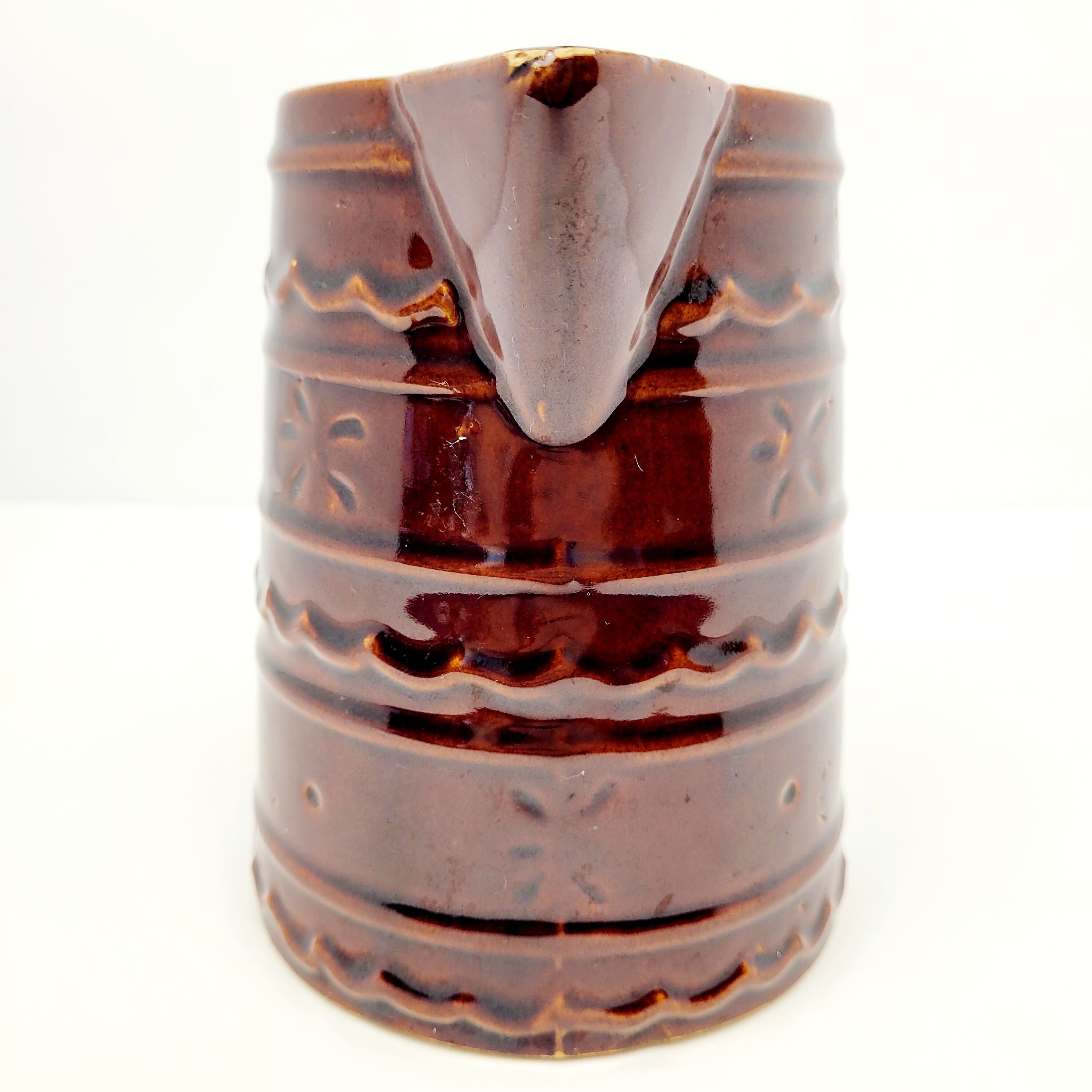 Vintage Mar-crest Daisy and Dot Stoneware Pitcher - Etsy