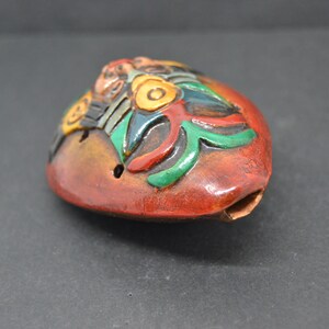 Vintage Ocarina Aztec God,vintage Mexican Ocarina-aztec or Mayan Style ...