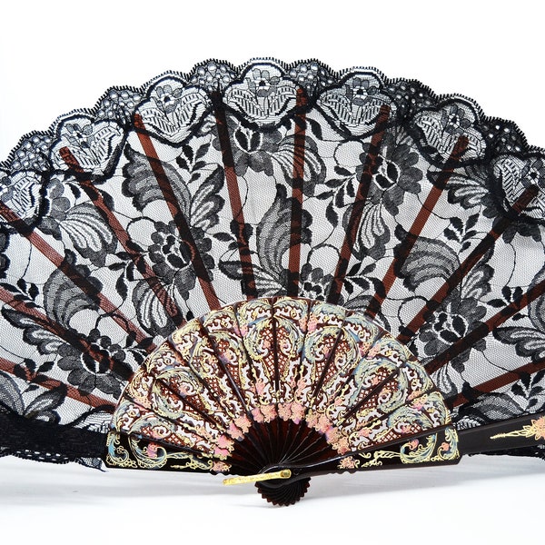 Lace Hand Fan - Etsy