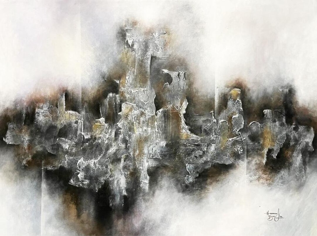 Invisible - Abstract | Original Acrylic Painting Signed by the Artist ...