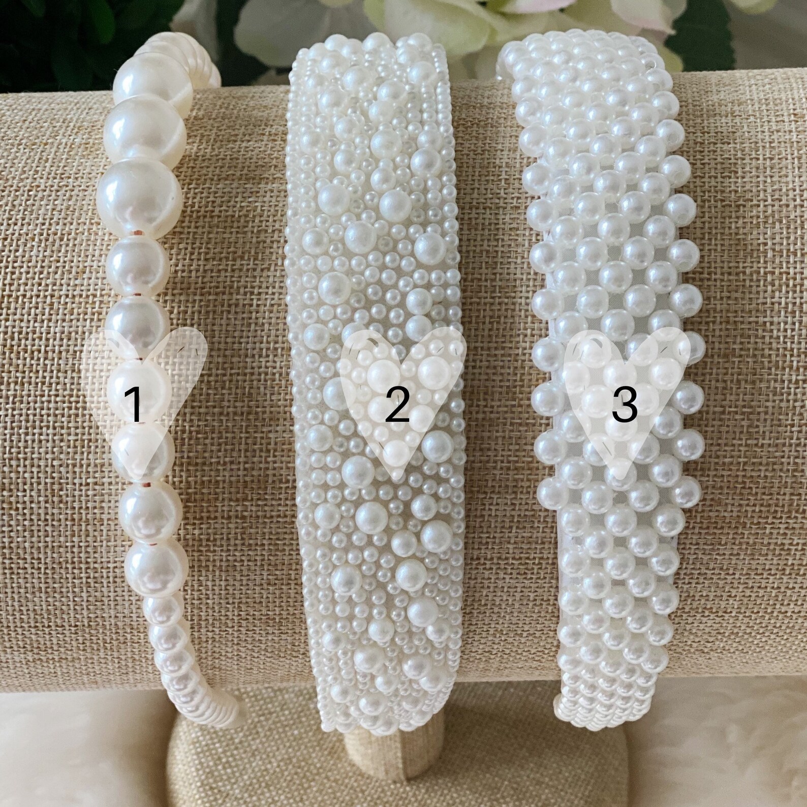 Vintage Pearl Headband | Etsy