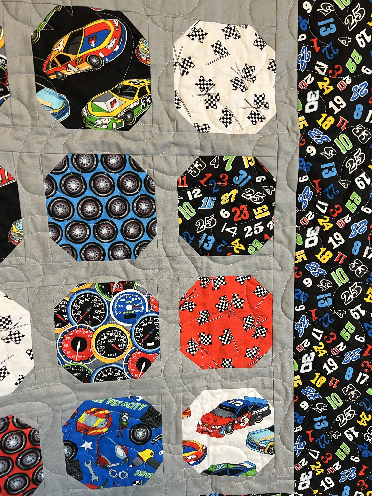 Handmade Quilt - Racing Quilt - Etsy