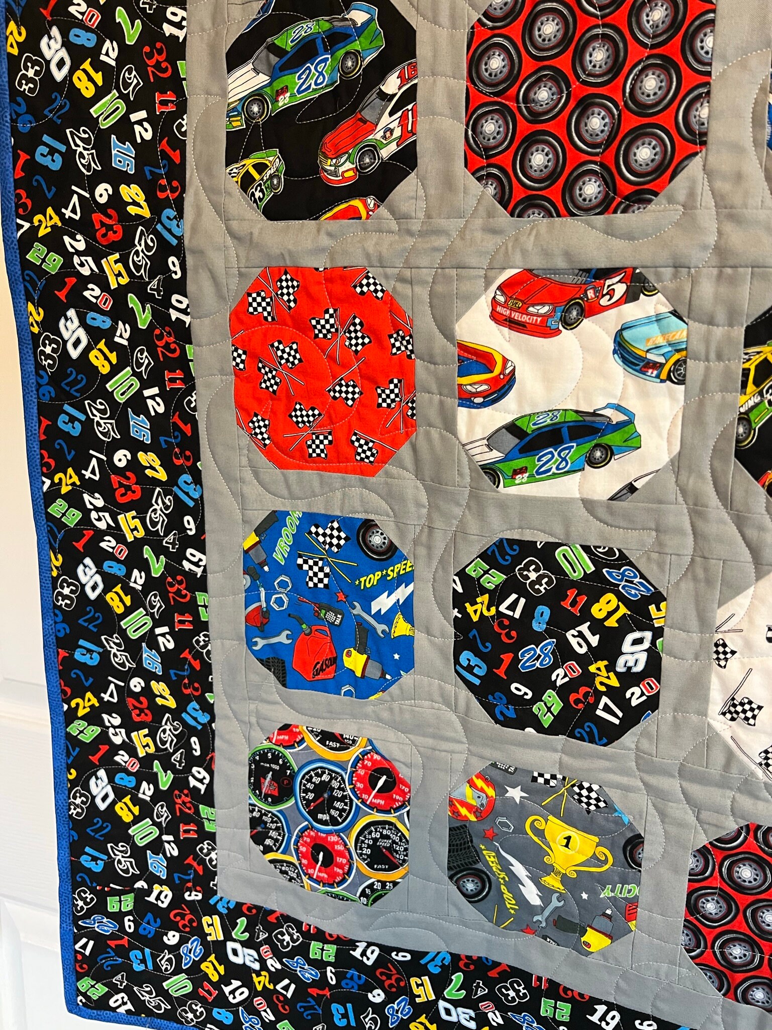 Handmade Quilt - Racing Quilt - Etsy