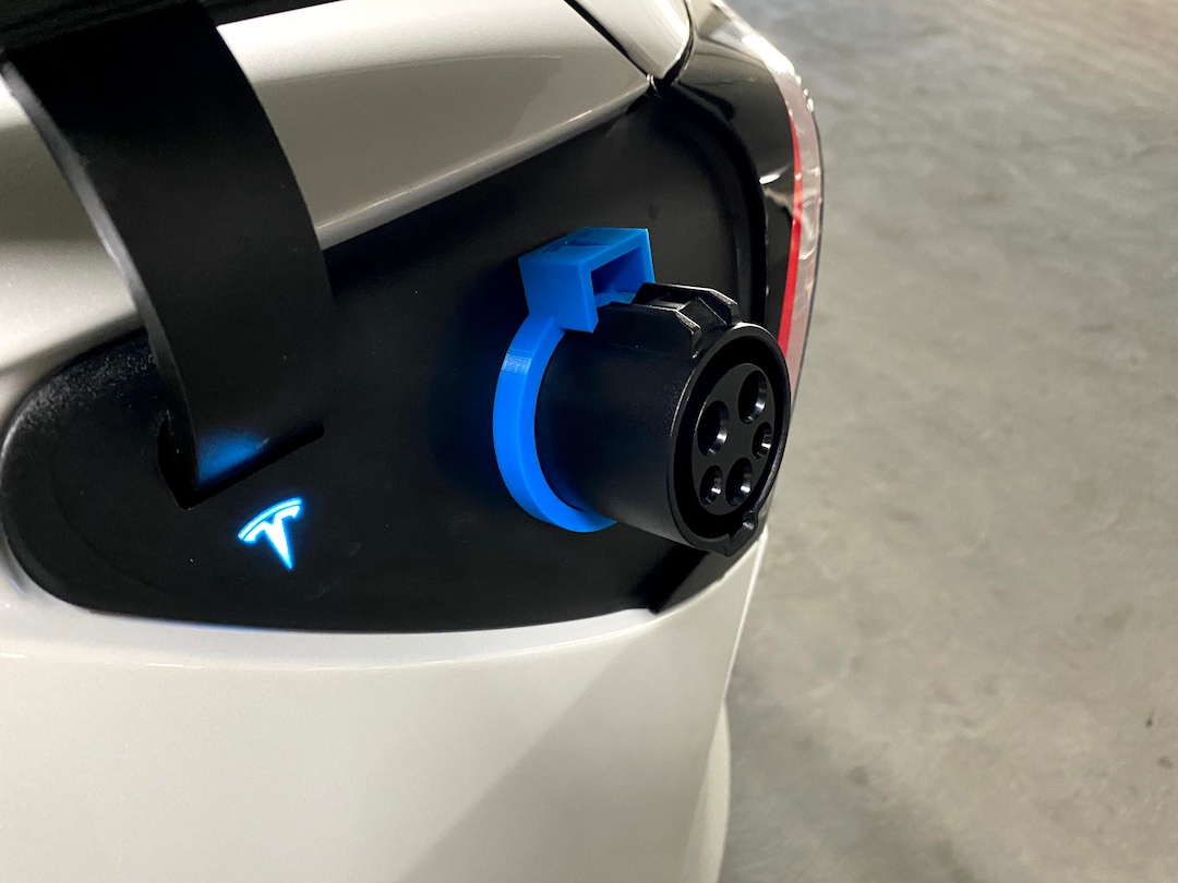 Tesla J1772 Charger Lock - Etsy