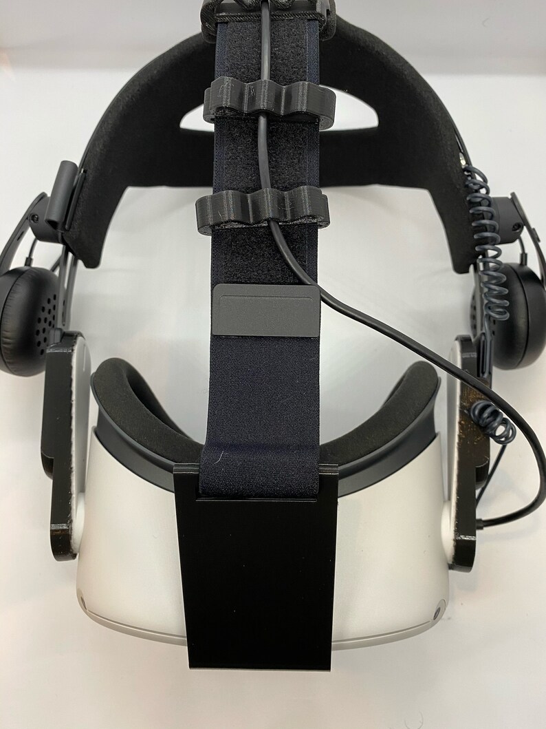 Oculus Quest 2 Faceplate Strap Mount Works with Stock & DAS | Etsy