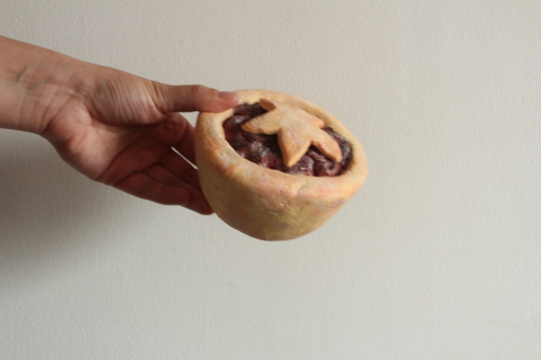 Made to Order- Handmade New Giant Fake Mince Pie Christmas Sculpture ...