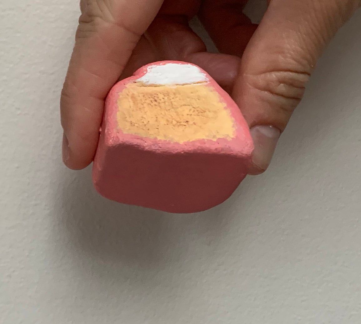 NEW Handmade Pink French Fancy Tart Sculpture Props Mr Kipling Ornament ...