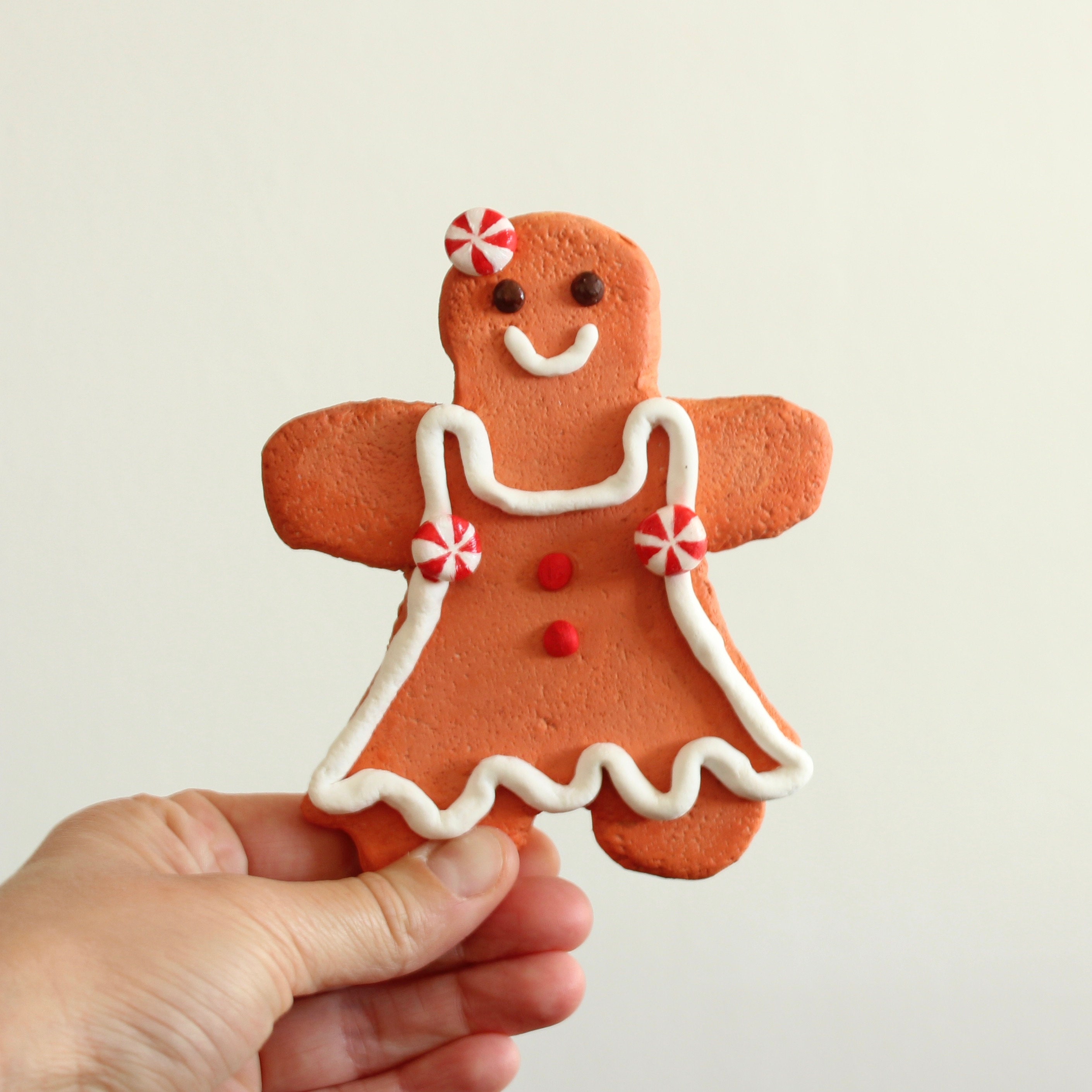 Handmade New Set of 5 of Life Size Gingerbreadmen Family | Etsy