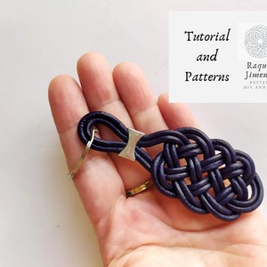 Tutorial and Pattern to Make Knot Keychains, Diy Macramé Tutorial to ...