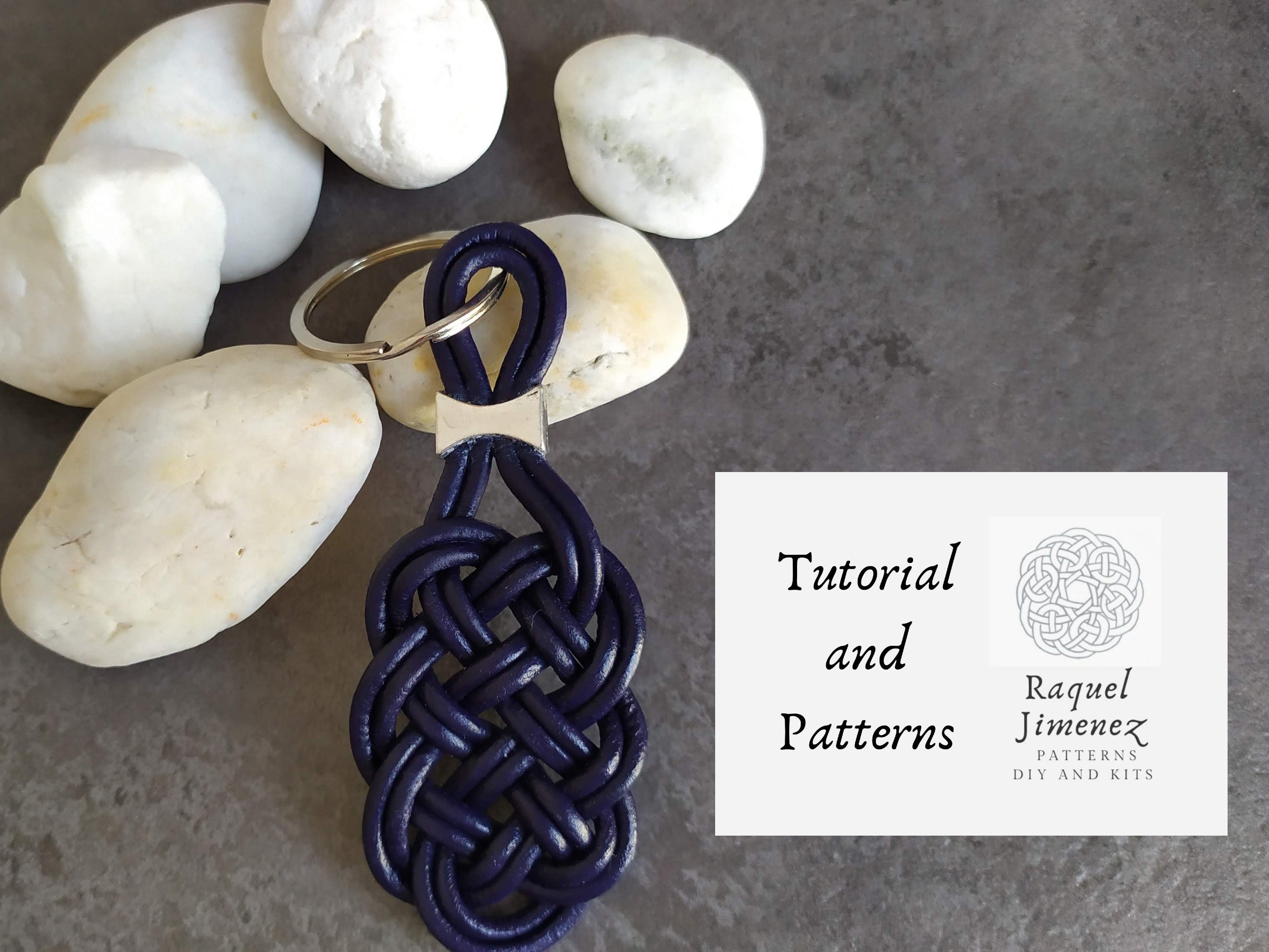 Tutorial and Pattern to Make Knot Keychains, Diy Macramé Tutorial to ...