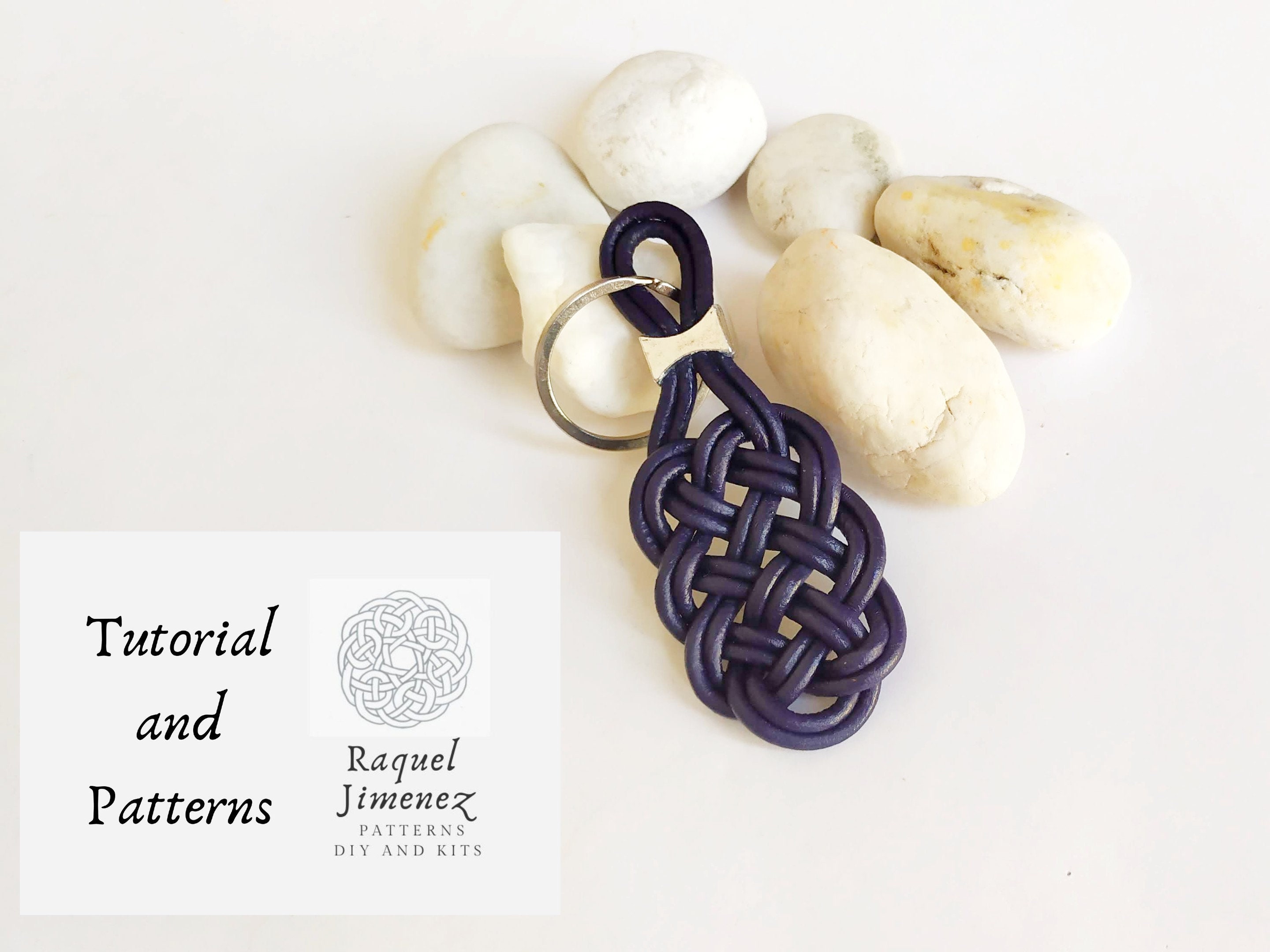 Tutorial and Pattern to Make Knot Keychains, Diy Macramé Tutorial to ...