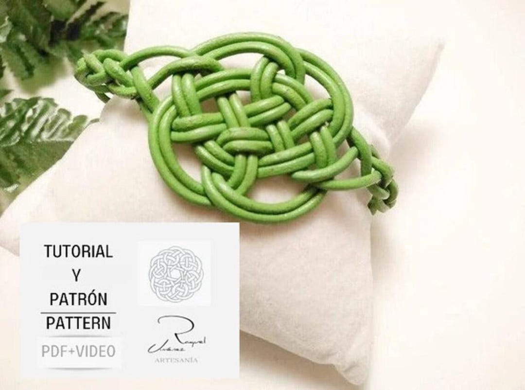 Tutorial Celtic Eternal Love Knot for Bracelet, Pattern and Step by ...