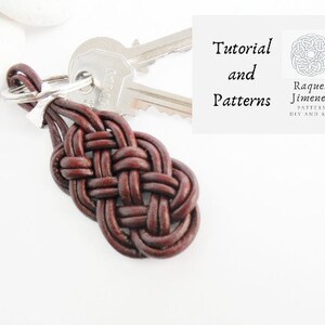 Tutorial and Pattern to Make Knot Keychains, Diy Macramé Tutorial to ...