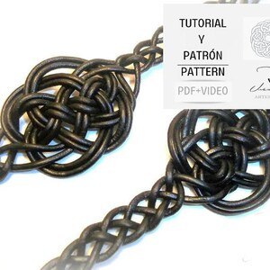 Tutorial Celtic Eternal Love Knot for Bracelet, Pattern and Step by ...