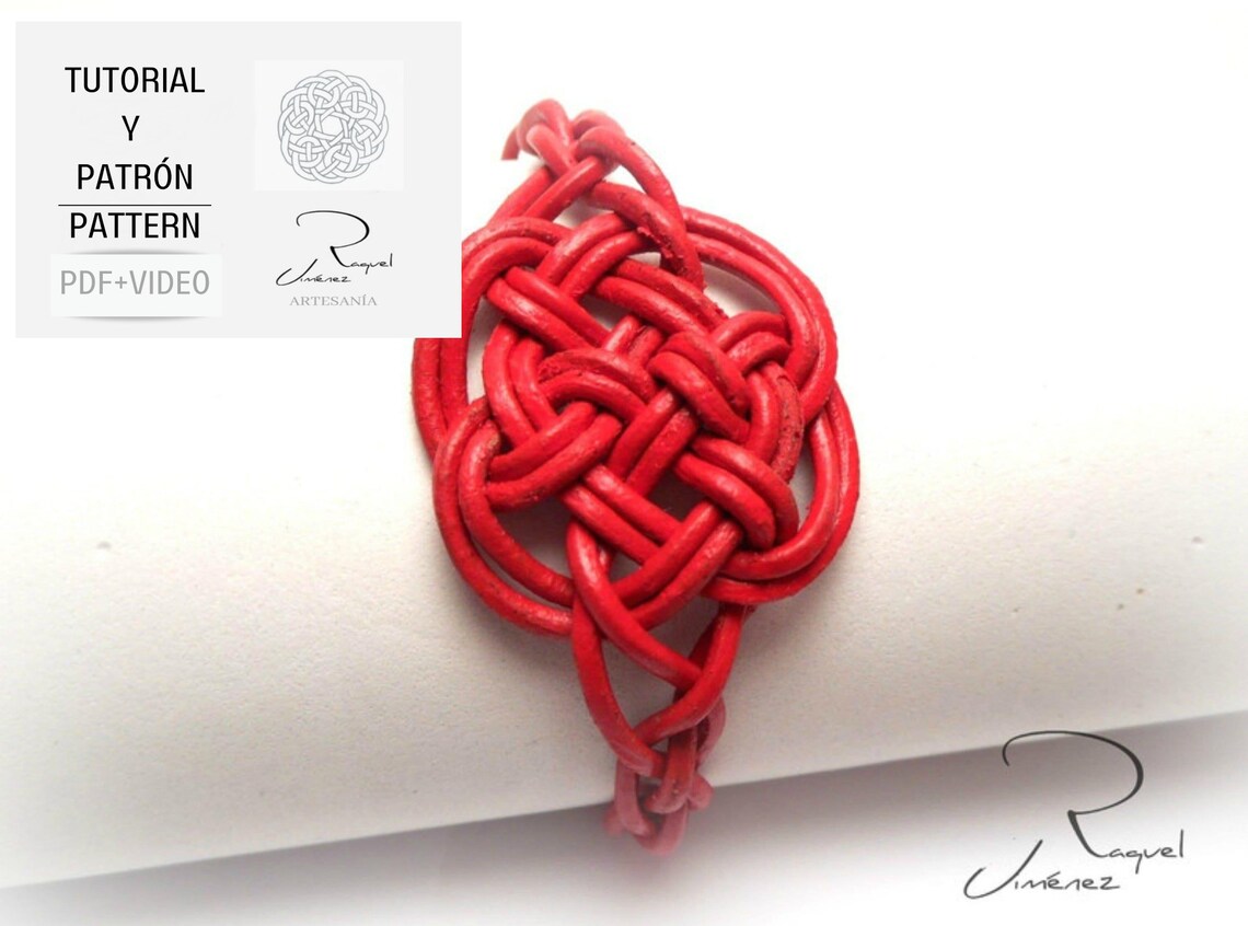 Tutorial Celtic Eternal Love Knot for Bracelet, Pattern and Step by ...