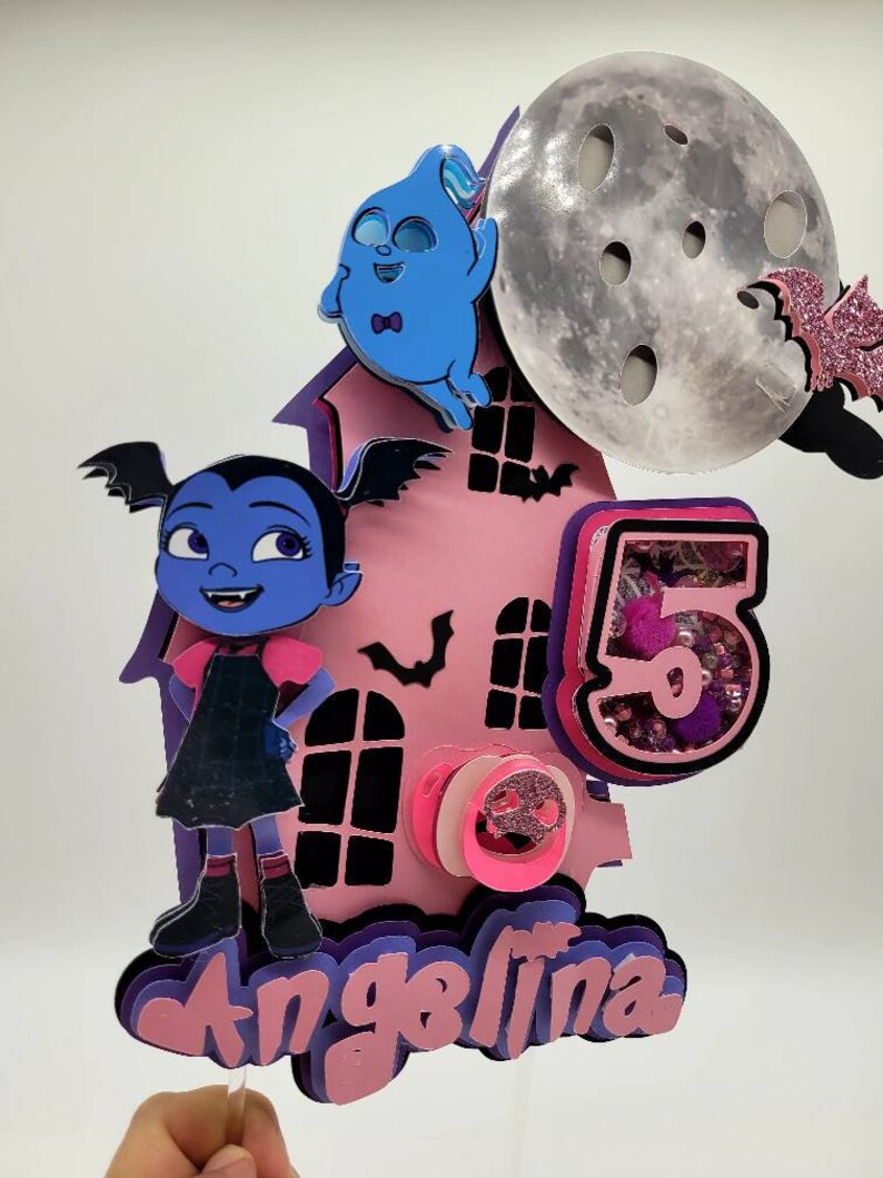 Vampirina Cake Topper - Etsy
