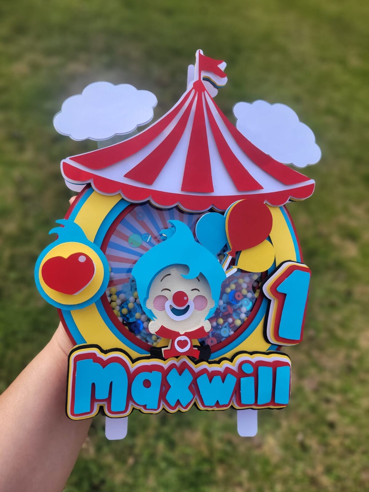 Plim Plim Cake Topper, Plim Plim Shake Cake Topper, Cake Topper 3d ...