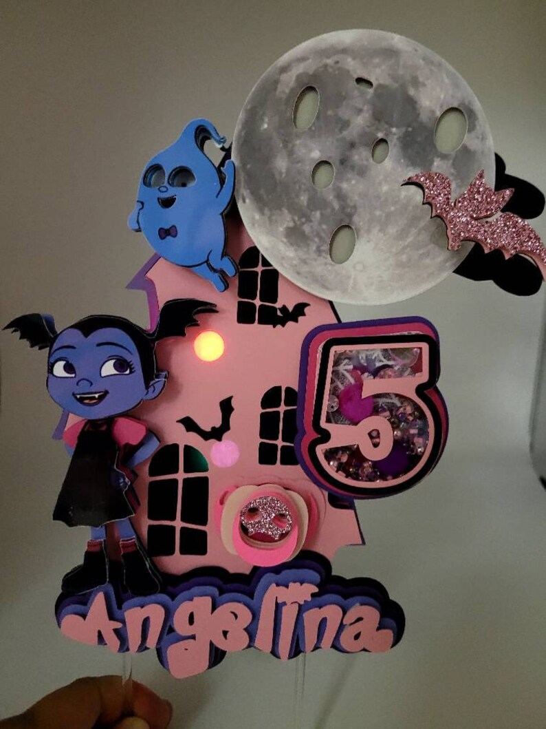 Vampirina Cake Topper - Etsy