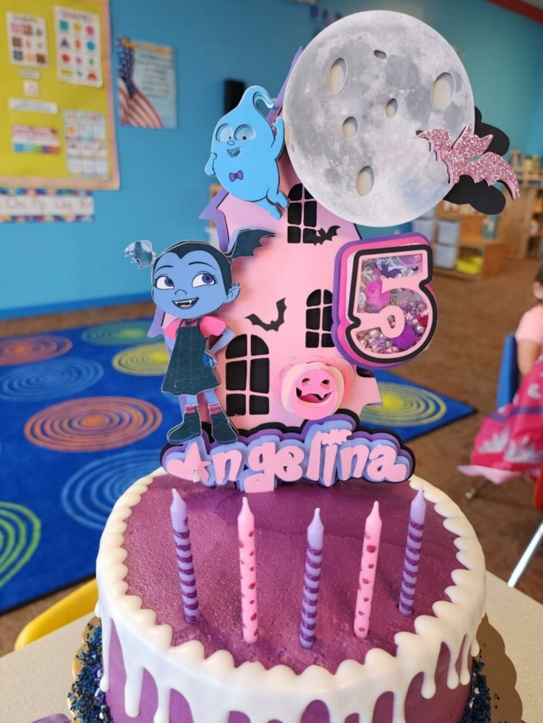 Vampirina Cake Topper - Etsy