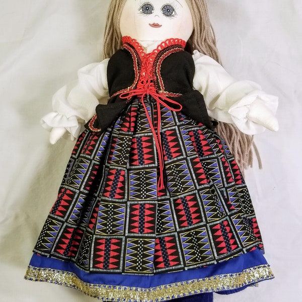 Vintage Rag Doll - Etsy
