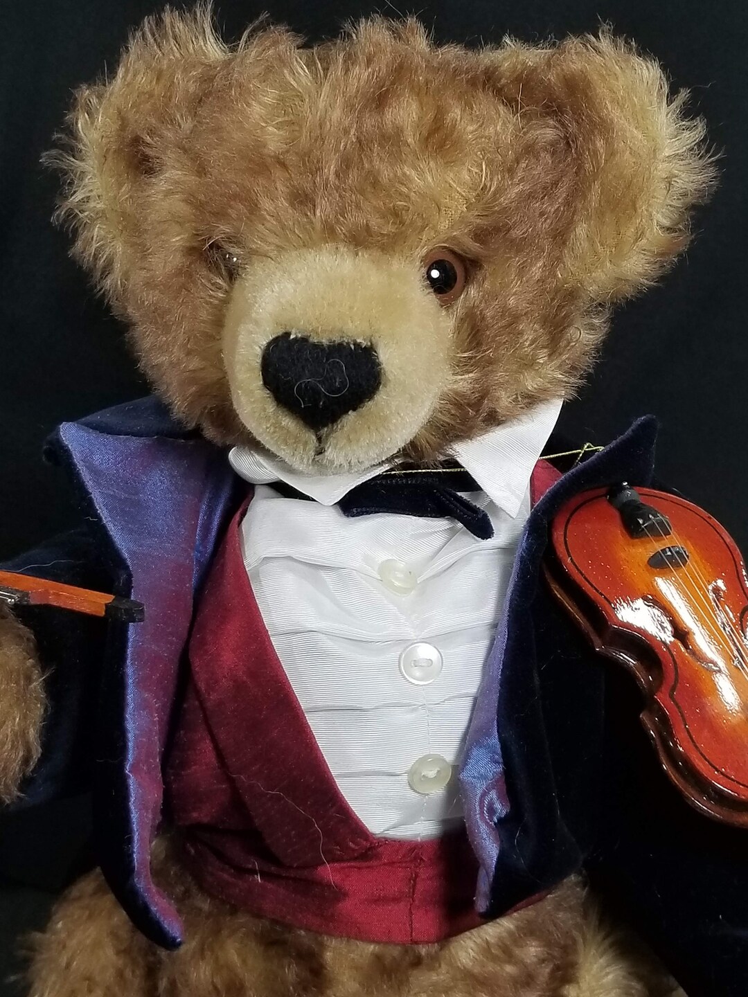 HERMANN - Johann Strauss Waltz King Musical Teddy Bear - Etsy