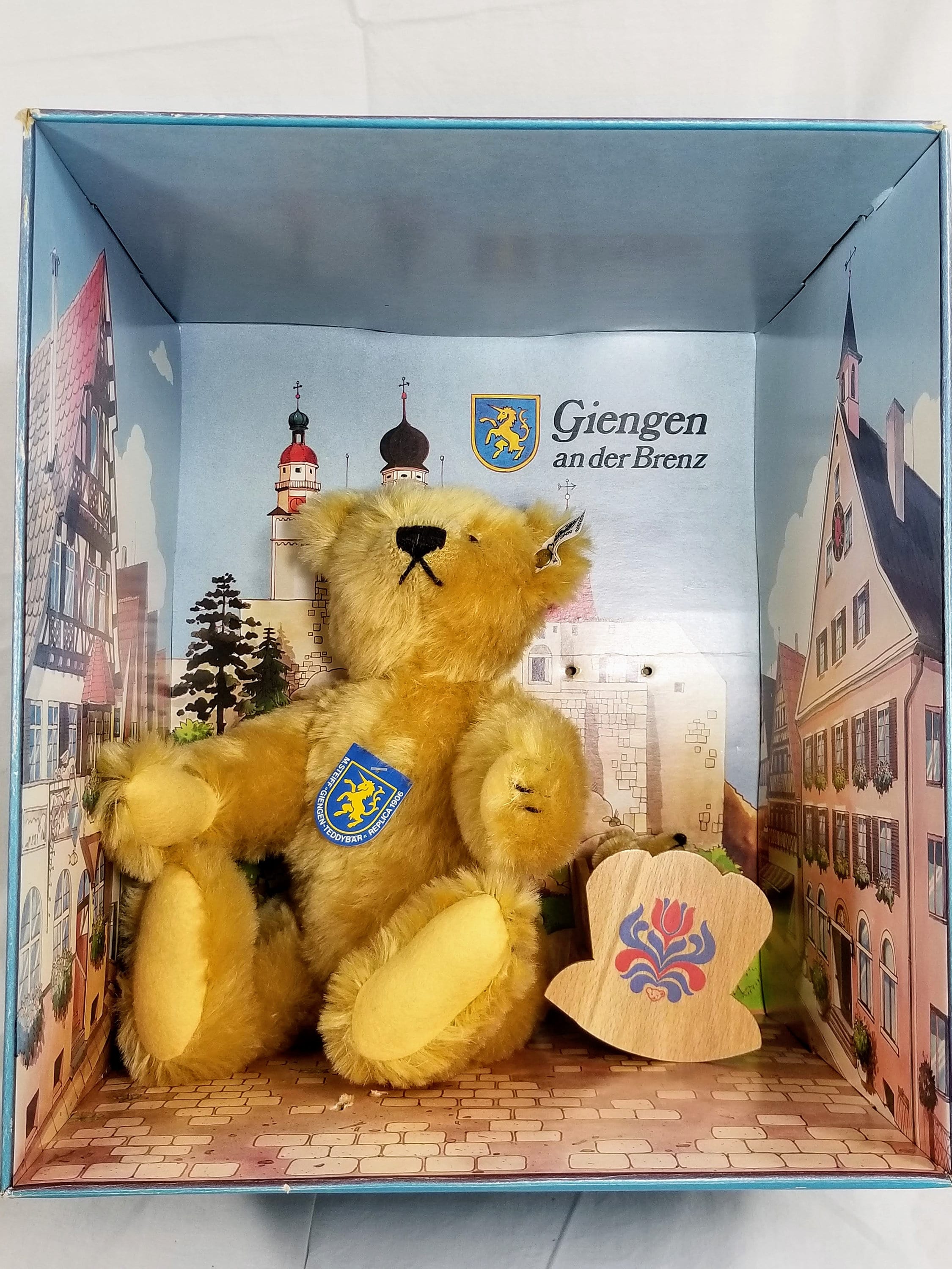STEIFF - Limited Edition Mohair Teddy Bear - Giengen Teddybear Set ...