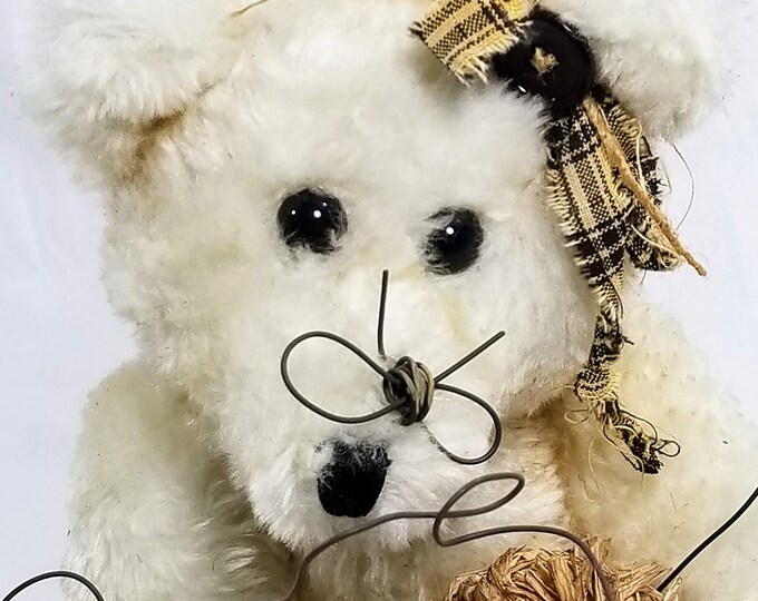 Hand Crafted "bee Mine" Teddy Bear by the Gunny Shack - Etsy
