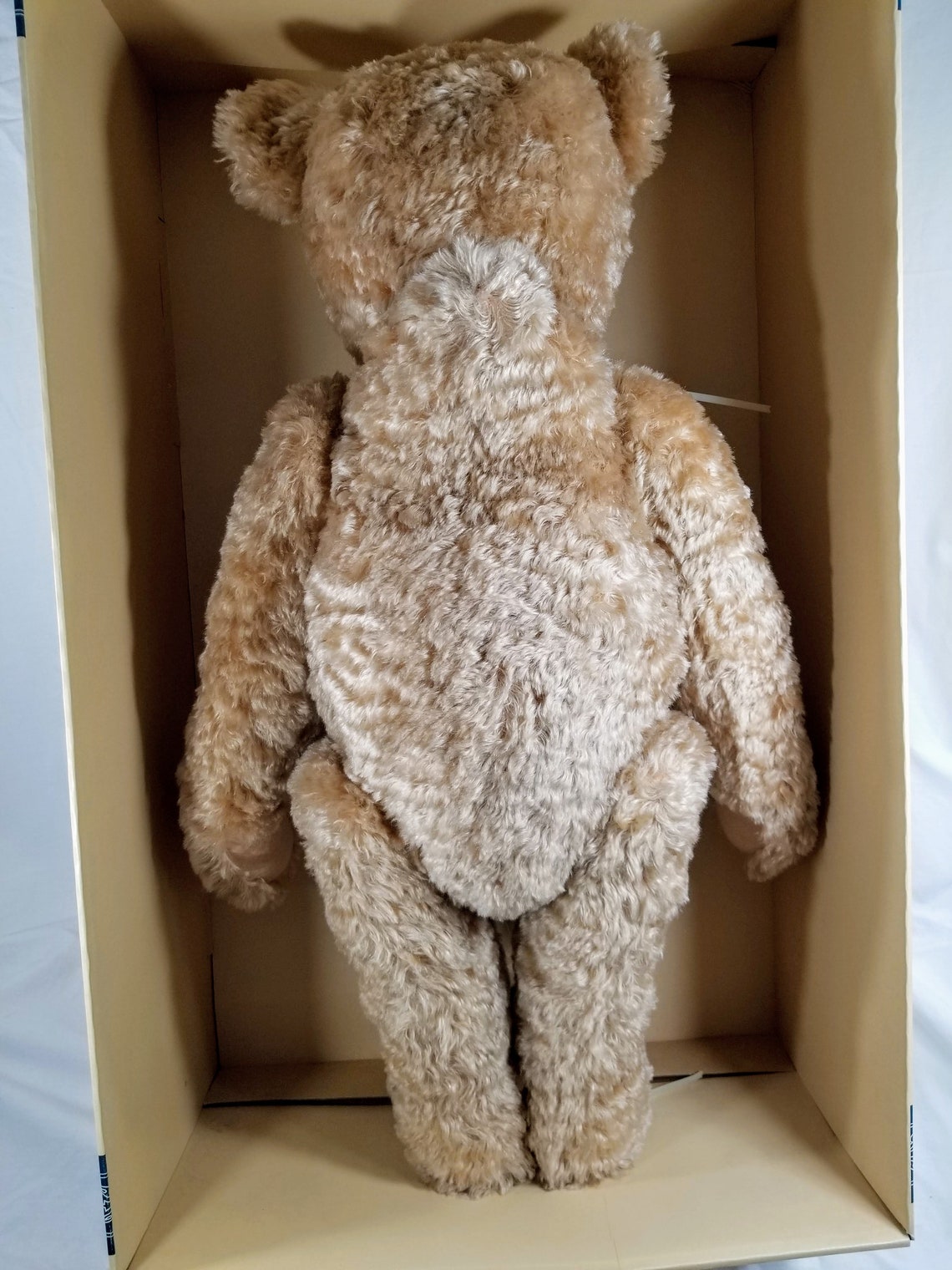 STEIFF - Limited Edition 1909 Replica Blond 65 Teddy Bear - Etsy UK