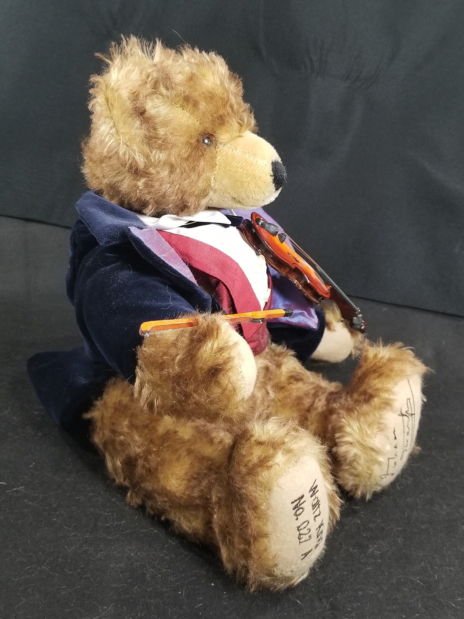 HERMANN Johann Strauss Waltz King Musical Teddy Bear - Etsy