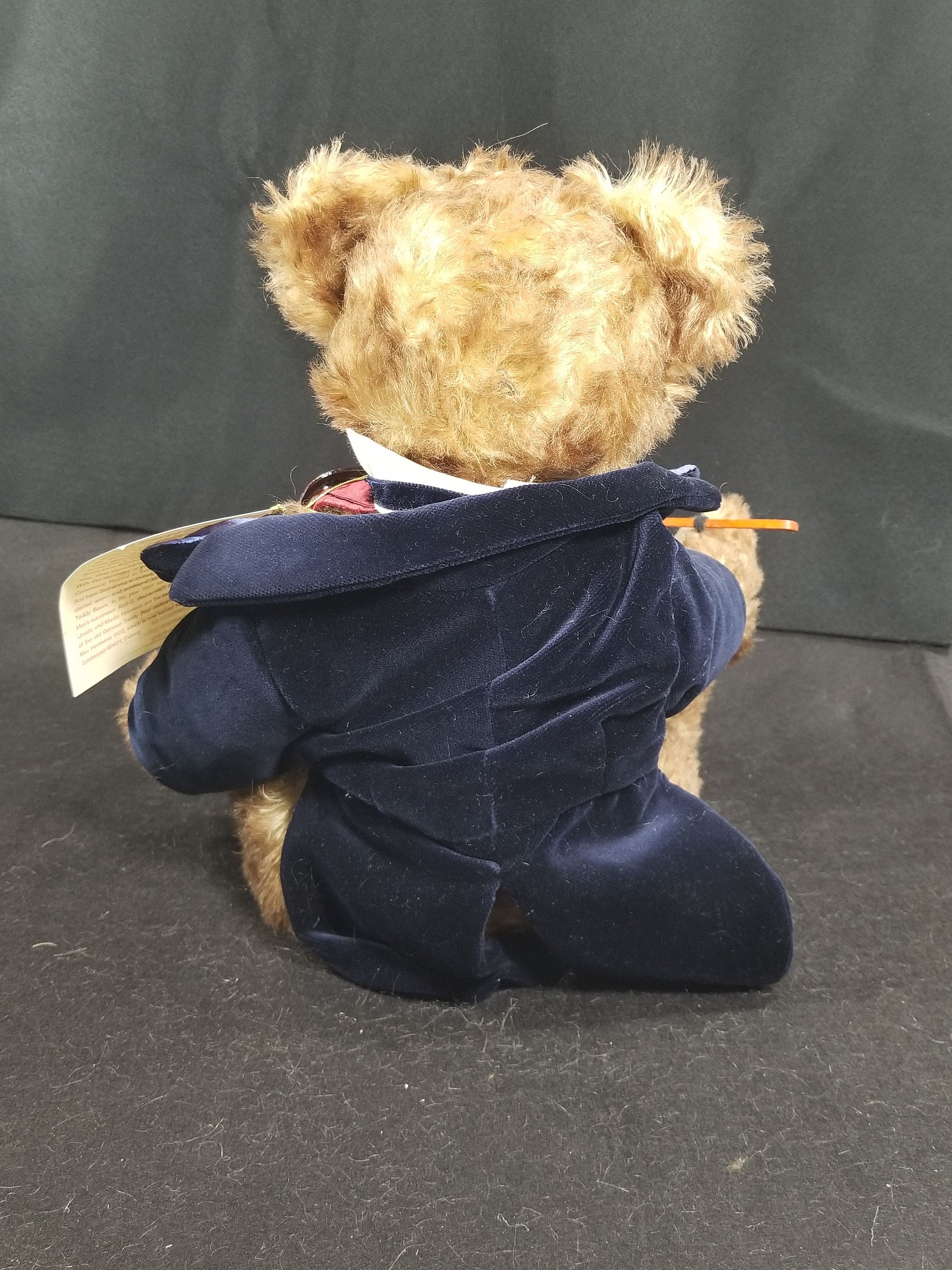 HERMANN Johann Strauss Waltz King Musical Teddy Bear - Etsy