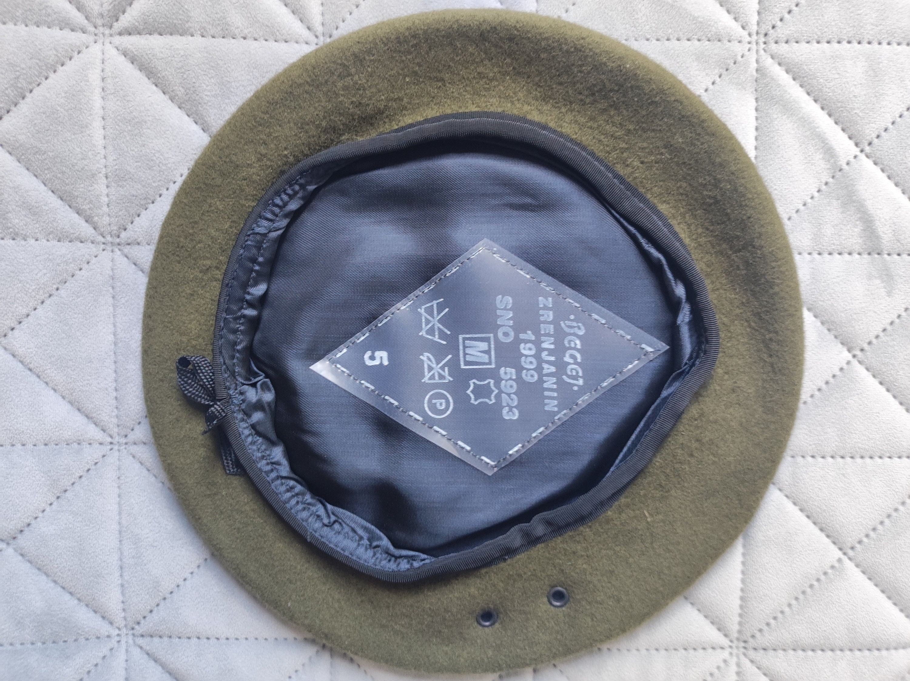 Serbian Soldier's Cap beret, New, Unworn, Size 5. Made in 1999. - Etsy