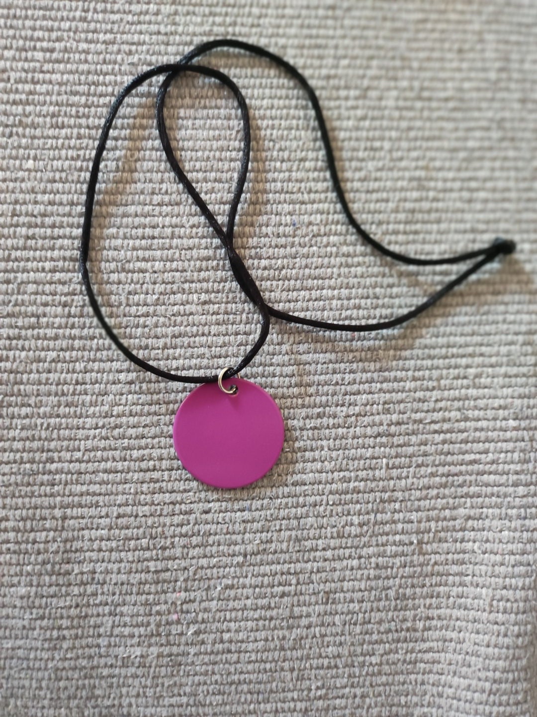 Original Nikola Tesla Purple Plate Disk Necklace Dimension R4,5cm - Etsy