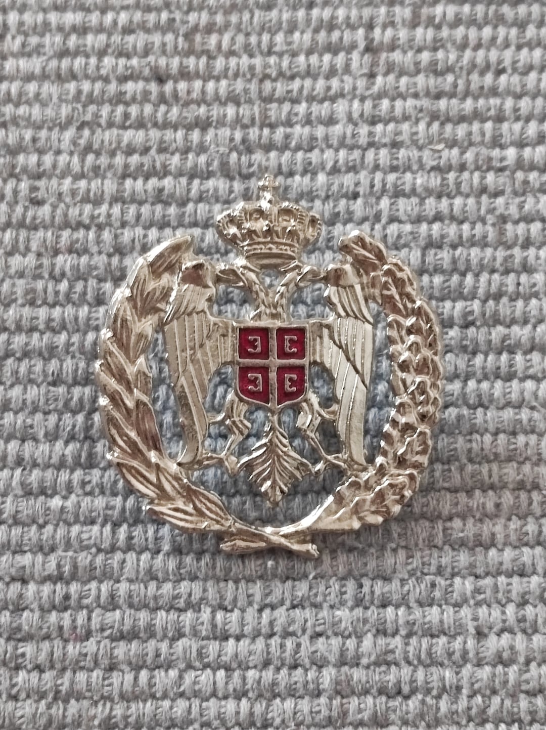 Serbian Cap Metal Badge (chetnik Badge) - Silver Version - Etsy