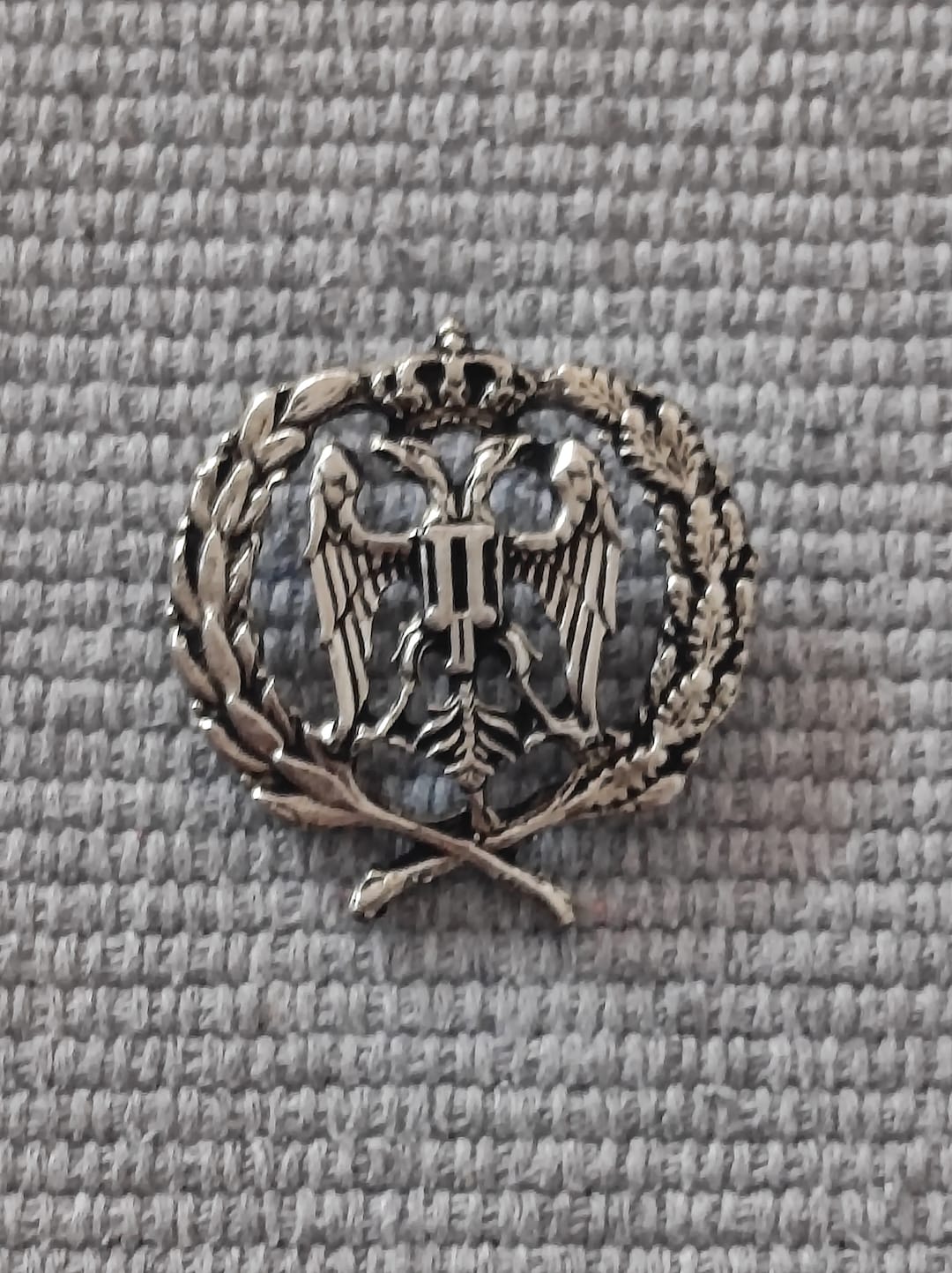 Serbian Cap Metal Badge (chetnik Badge) - Silver Version - Etsy