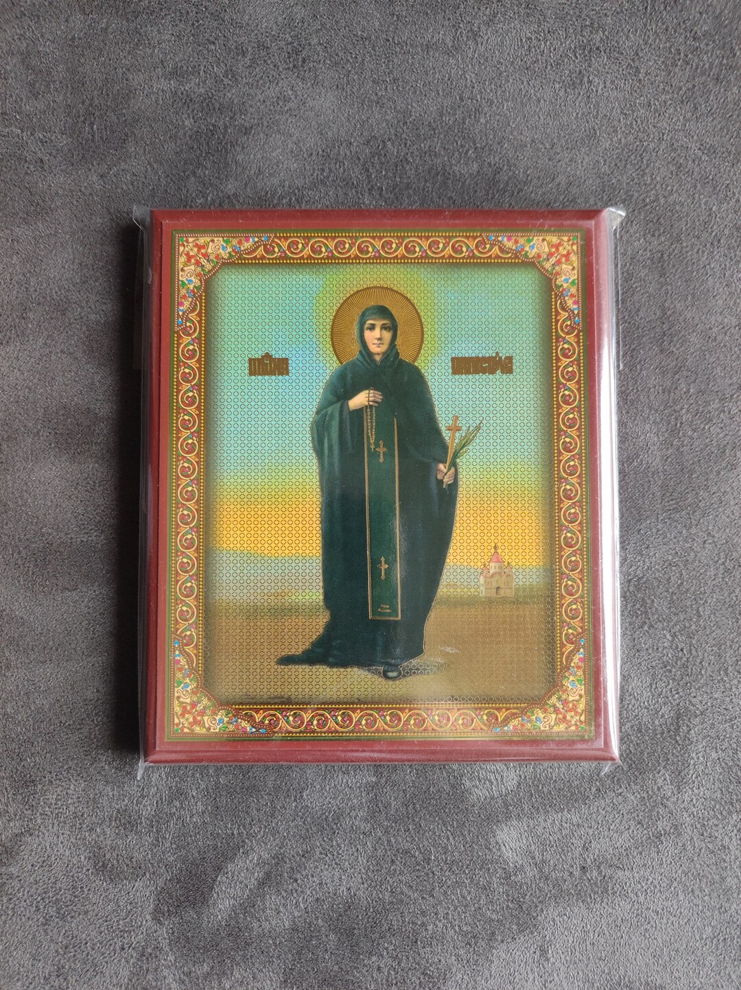 Icon of Holy Friday SVETA PETKA, an Orthodox Replica 13 X 10,5 Cm, Serbian Orthodox Icon - Etsy