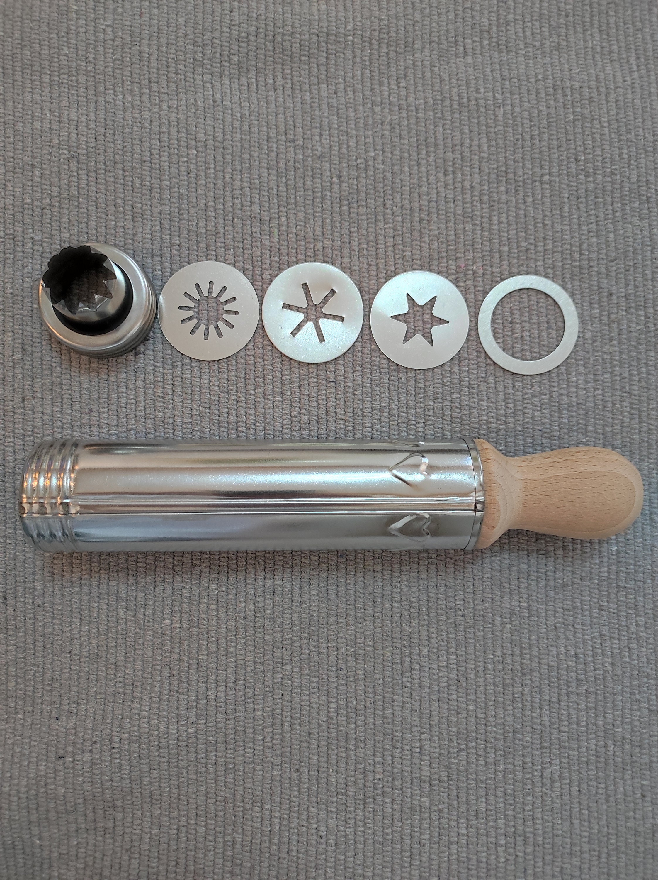 Tulumba Cooking Making Tool Kitchen Syringe Dessert Traditional Beech ...