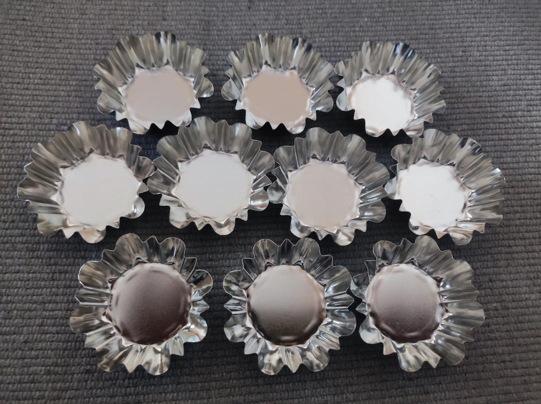 Chrome Cookie Molds: Mini Tart Pastry Baking Tins (set of 10) - Etsy